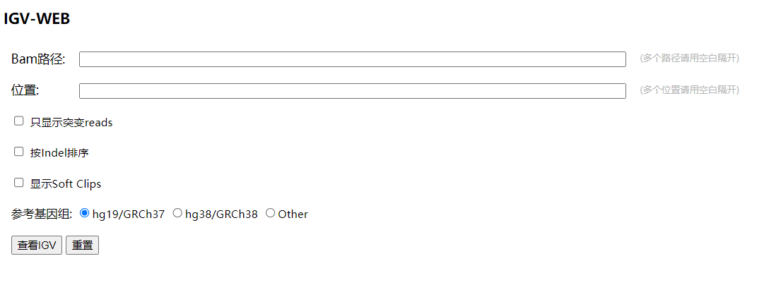 GitHub - yodeng/igv-web