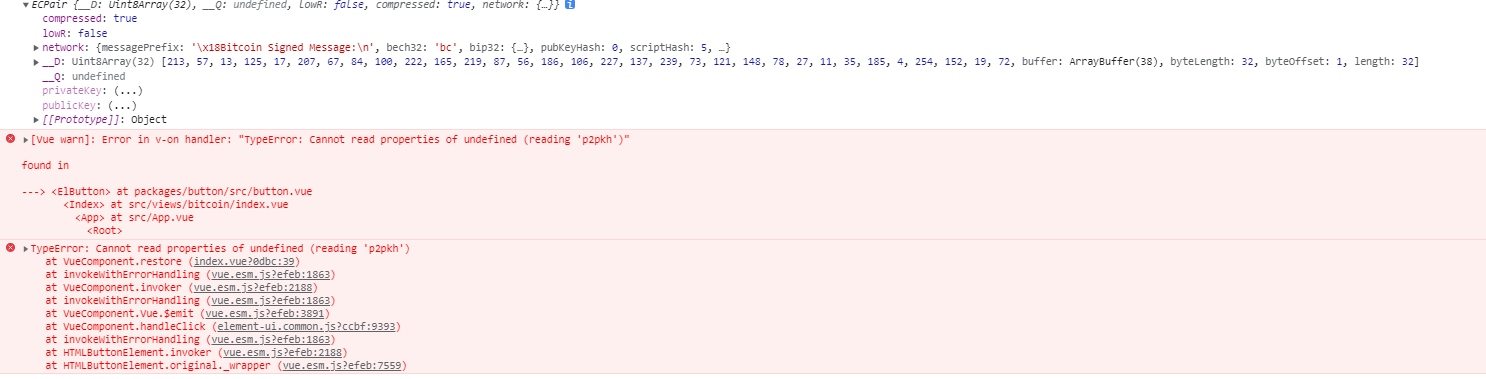 I want to generate an address with my private key, Then it reported a mistake · Issue #1737 ...