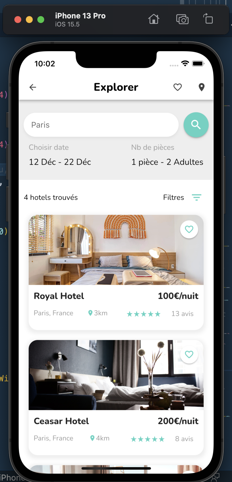 GitHub - thibault60000/flutter-hotel