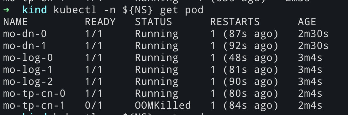 [Bug]: DN OOM when running init-task after restart · Issue #7574 · matrixorigin/matrixone · GitHub