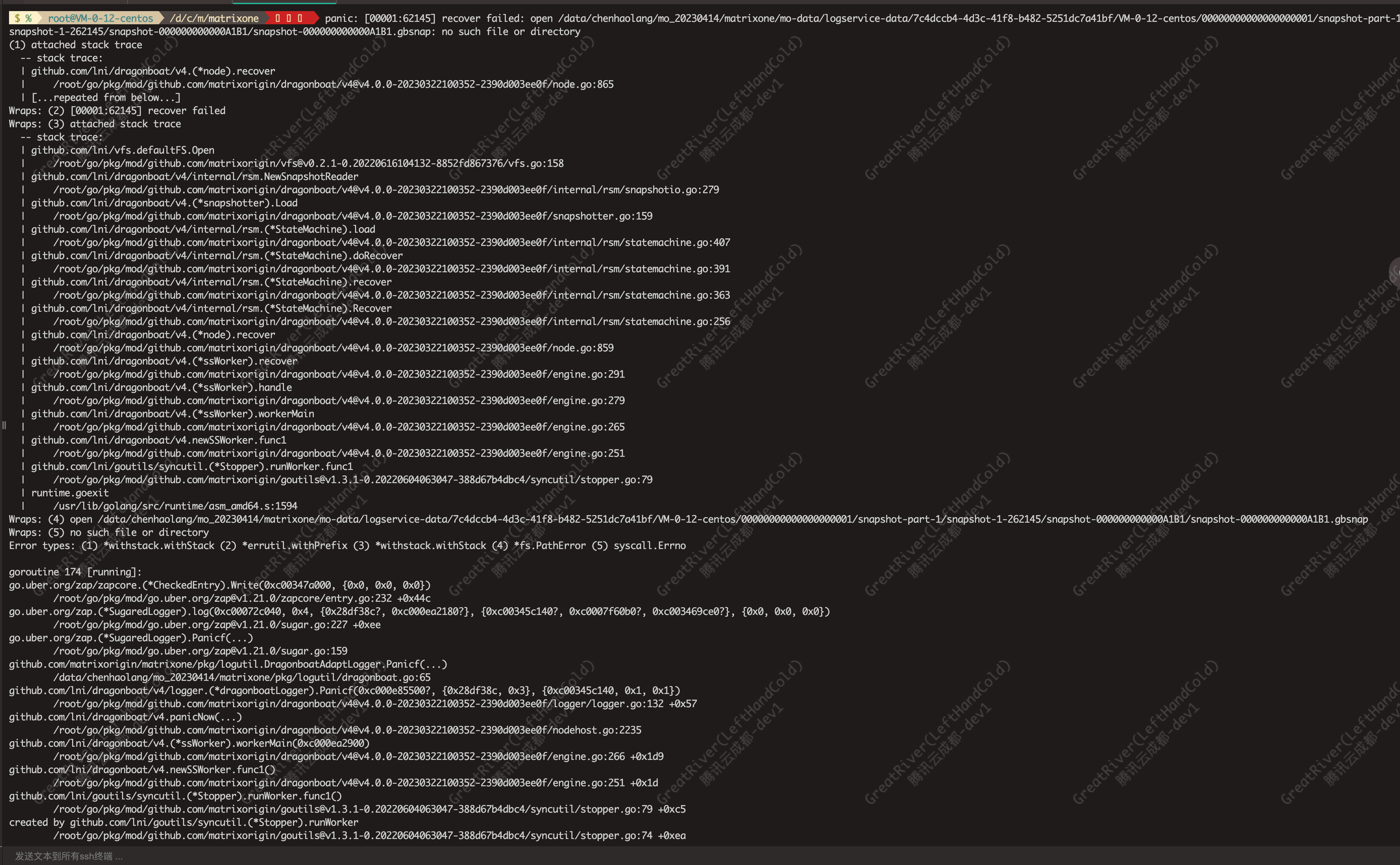 [Bug]: snapshot file cannot be found when restart logservice · Issue #9041 · matrixorigin ...