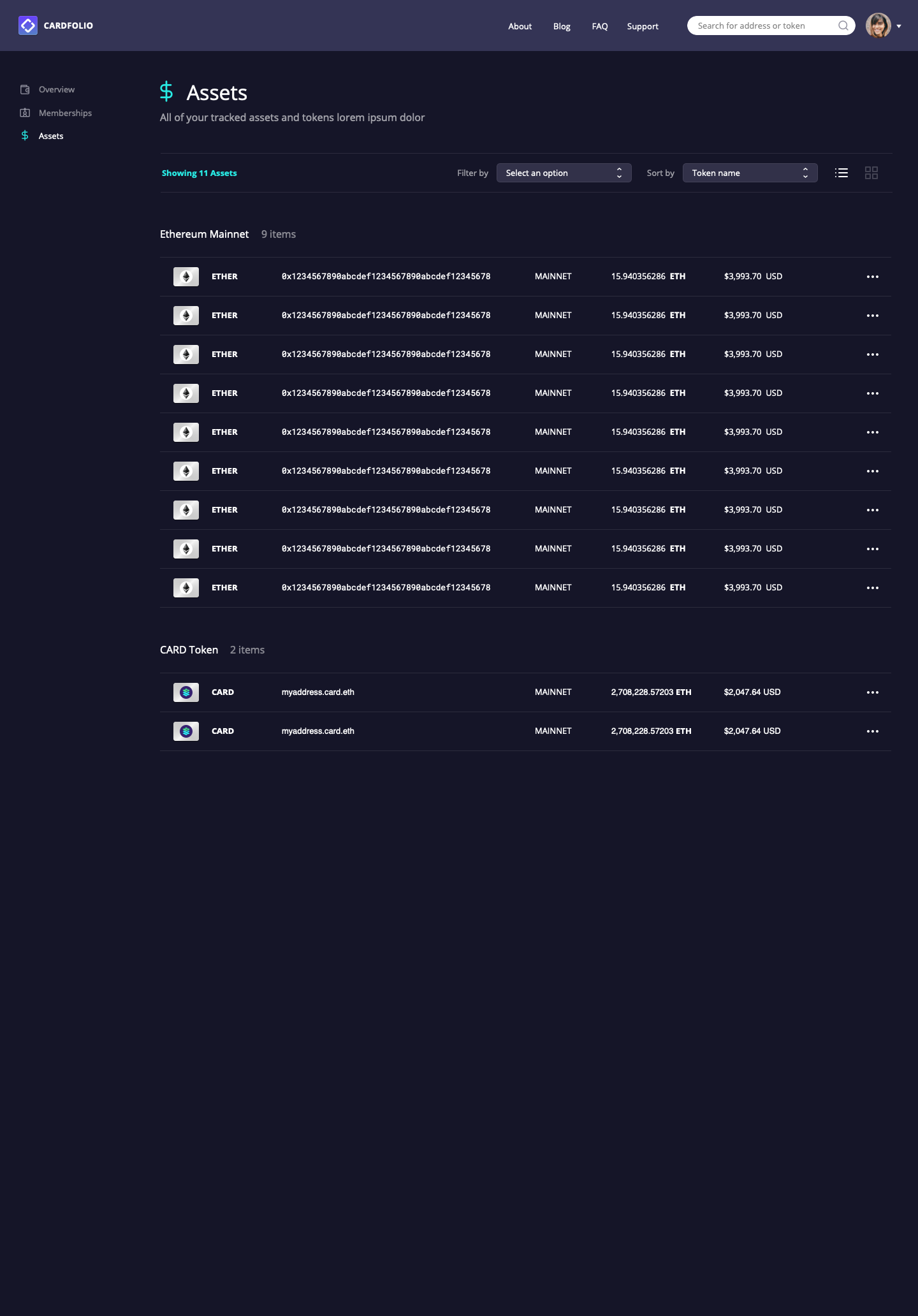 List View · Issue 195 · Cardstack Portfolio · Github