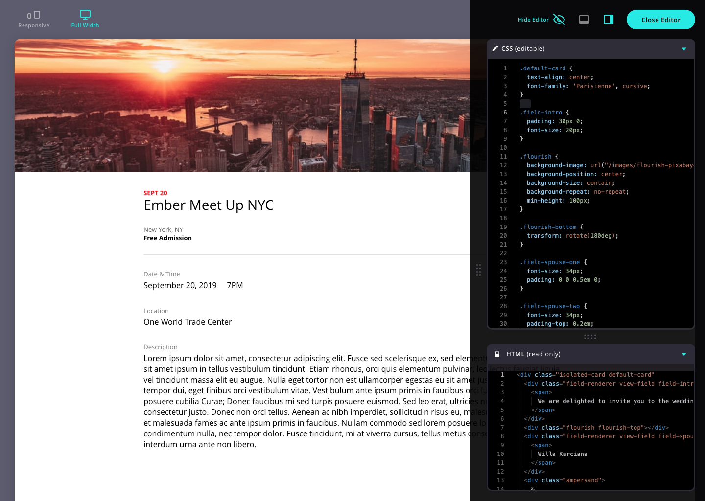 Style editor composition and styling · Issue #1083 · cardstack/cardstack · GitHub