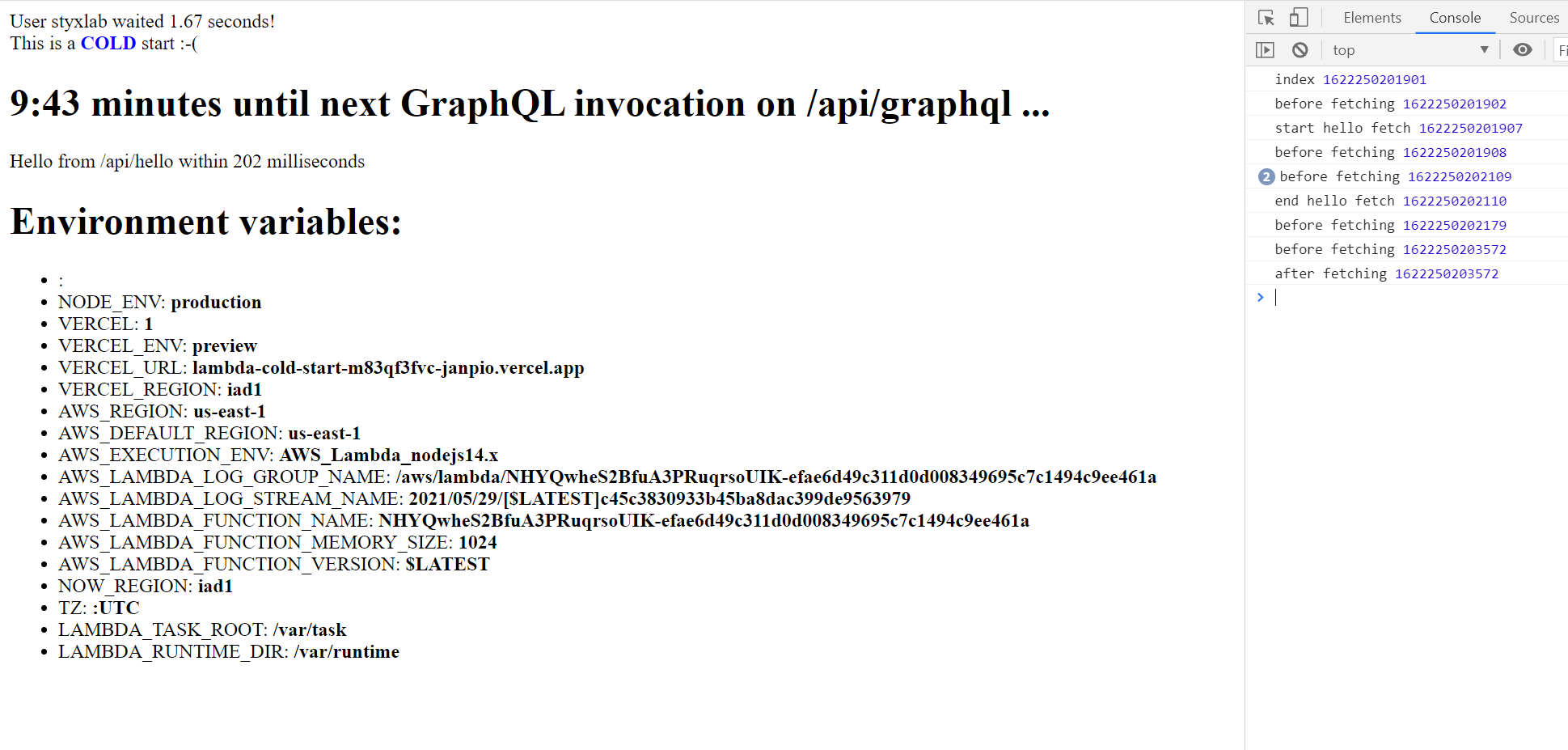 Slow queries with Prisma + Nexus + GraphQL on Vercel due to lambda cold starts · Issue #7303 ...