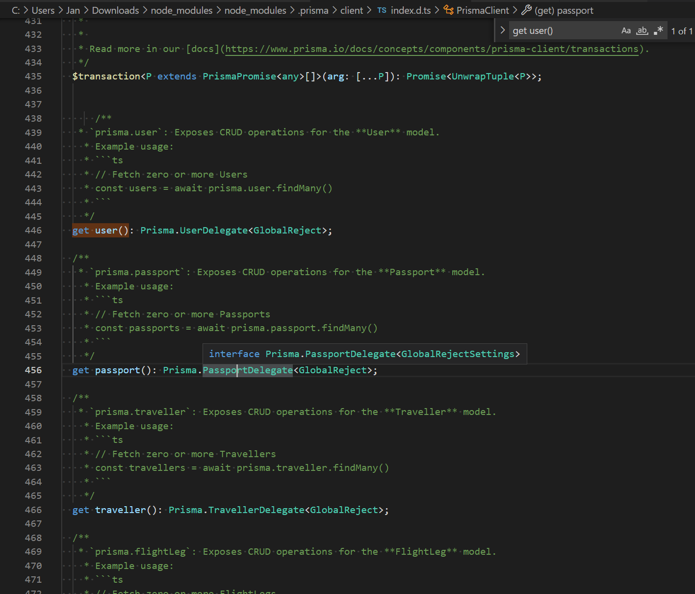 Prisma Model Types only accessible for first model in schema.prisma ...