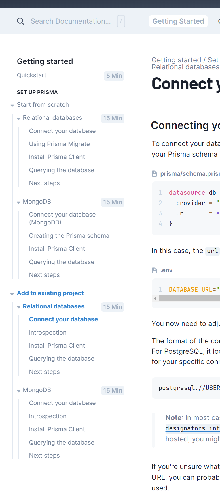 Navigation is often uncollapsed by default · Issue #2946 · prisma/docs · GitHub
