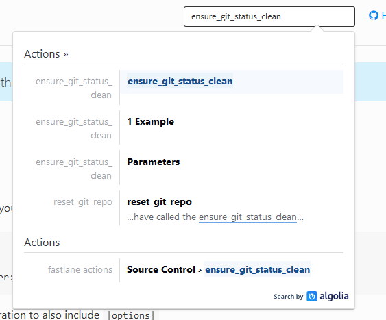 Broken actions search · Issue #618 · fastlane/docs · GitHub