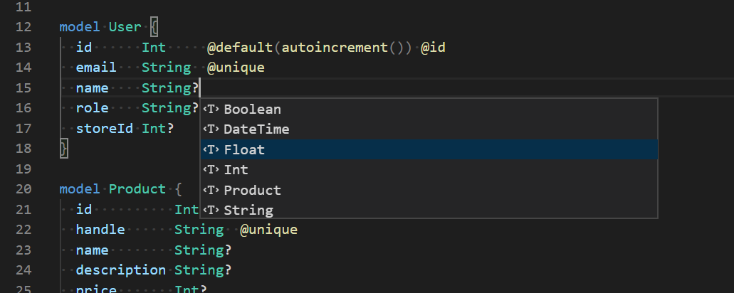 Autocompletion: Can scalar types look different than models? · Issue #172 · prisma/language ...
