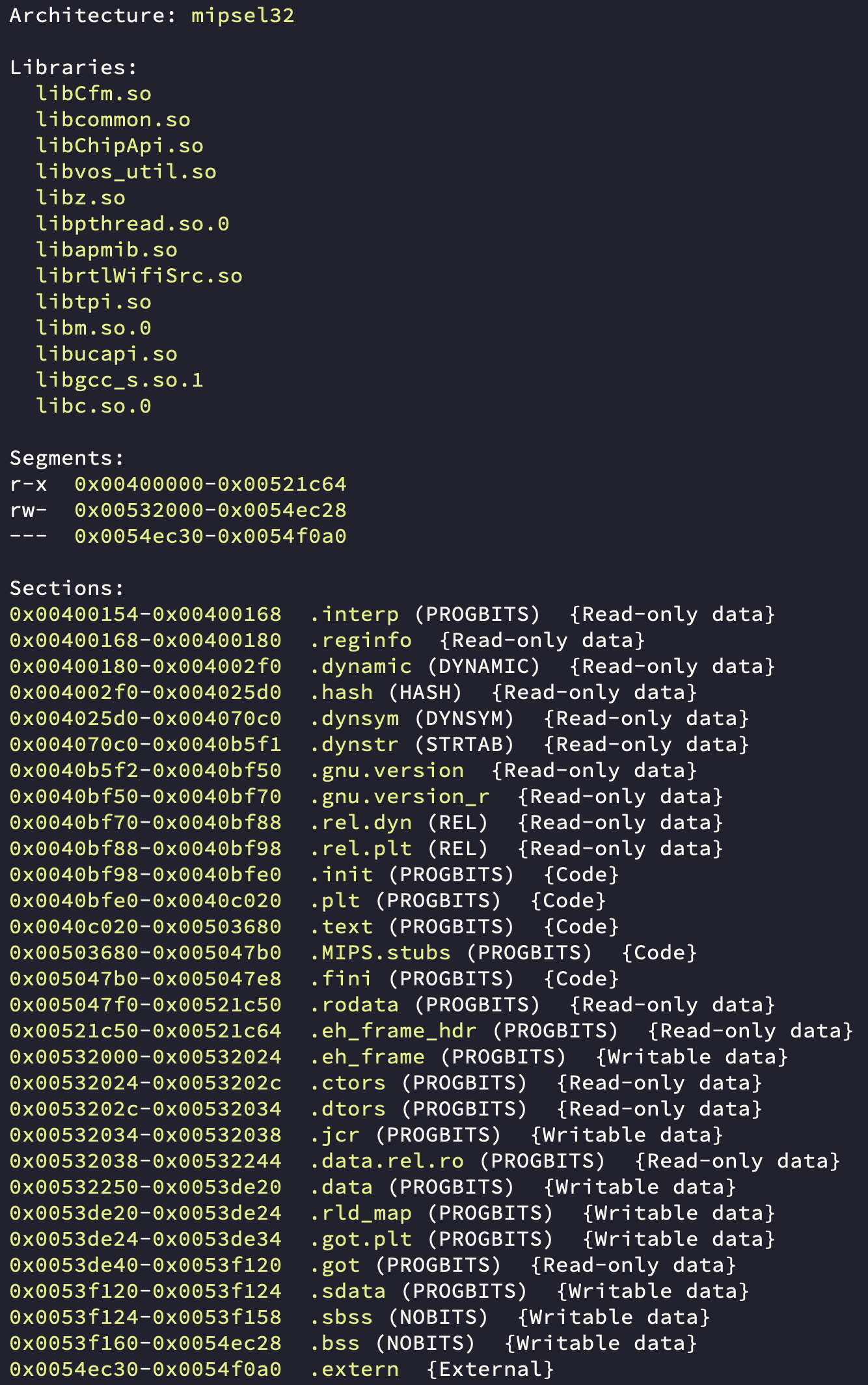 Symbol issue with MIPS ELF's that use _GLOBAL_OFFSET_TABLE_ to set $gp · Issue #3112 · Vector35 ...