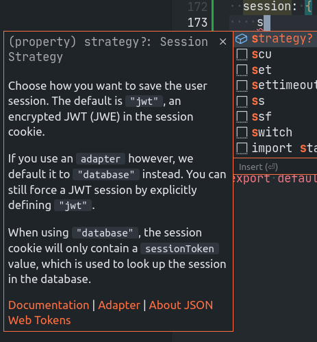 Documentation | Session strategy option · Issue #3224 · nextauthjs/next-auth · GitHub