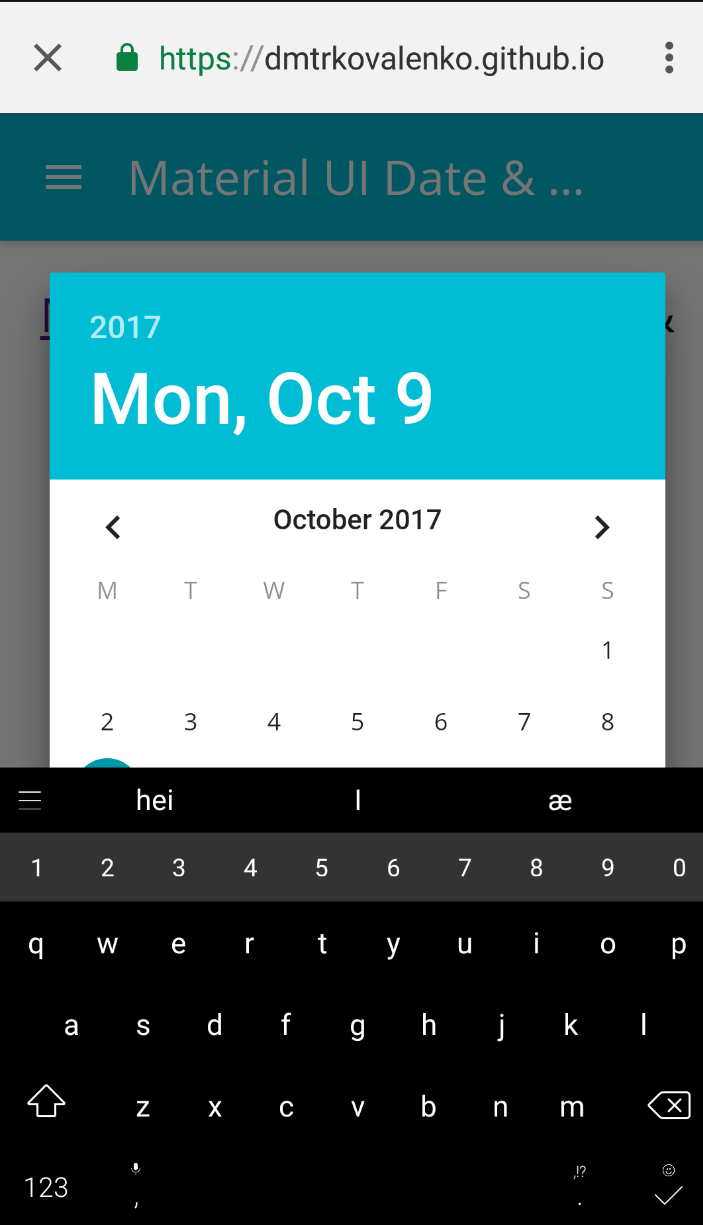 Disable focus on click · Issue #4 · dmtrKovalenko/material-ui-datetimepicker · GitHub