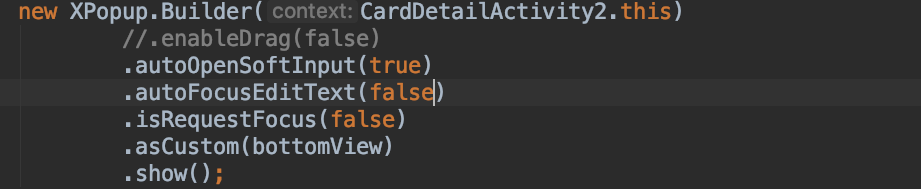 设置 不让让输入框自动获取焦点，弹窗不强制抢占焦点后，弹窗弹出时，键盘无法弹起 · Issue #304 · junixapp/XPopup · GitHub
