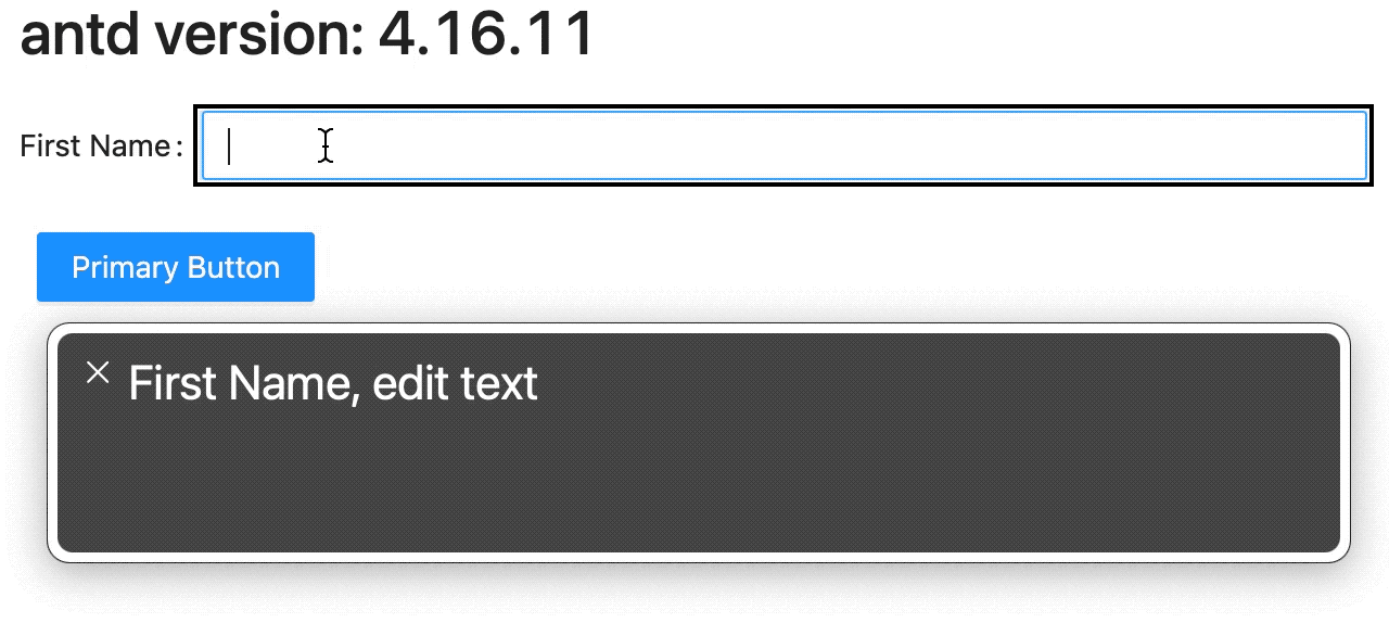 Accessibility: Fix Screen Reader Functionality of FormItem; Remove title attribute from ...