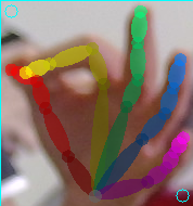 Hand Detect Problem--how to display the original image without skeleton · Issue #257 · CMU ...