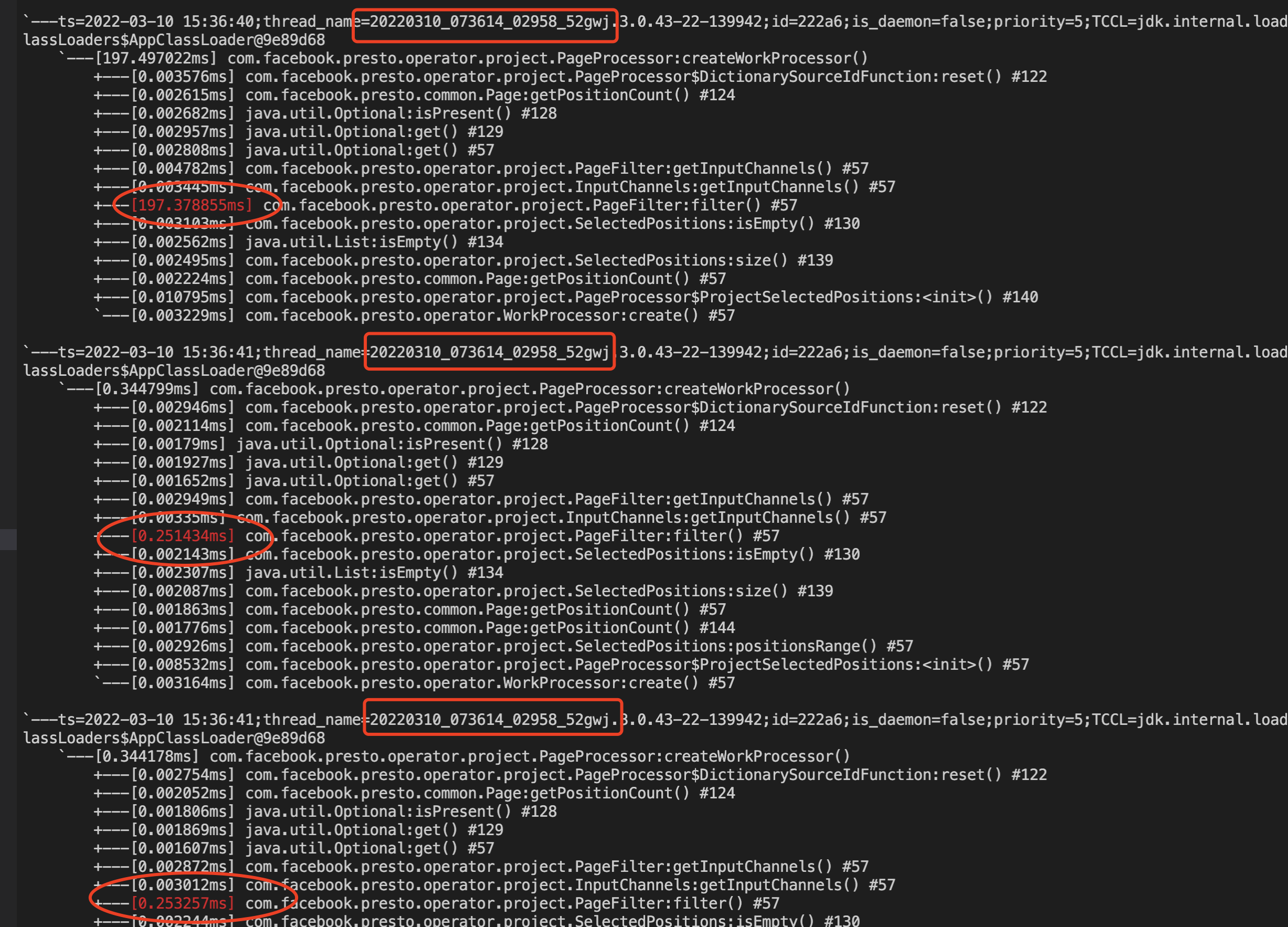 ScanFilterAndProjectOperator performance skew in code gen filter · Issue #17468 · prestodb ...