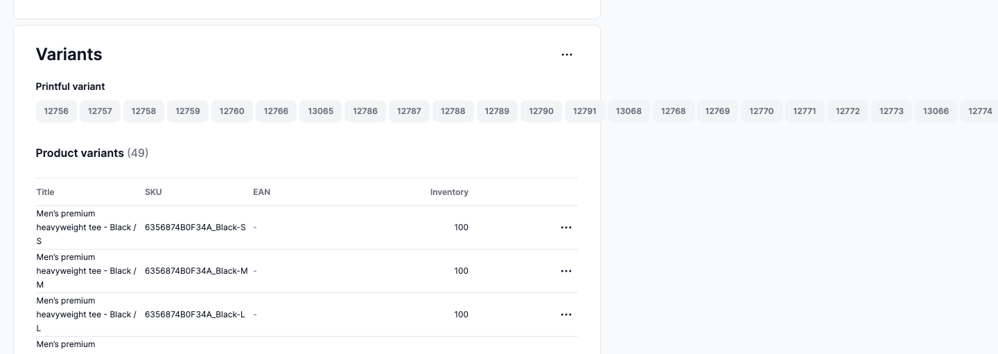 Variant badges overflowing when you have too many. · Issue #749 · medusajs/admin · GitHub