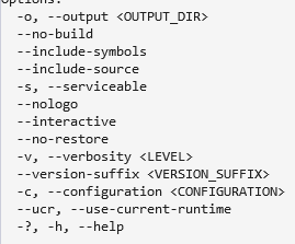 dotnet pack arguments Extensions · Issue #34559 · dotnet/sdk · GitHub