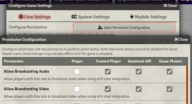 You cannot enable your microphone because you do not have permission to broadcast your audio ...