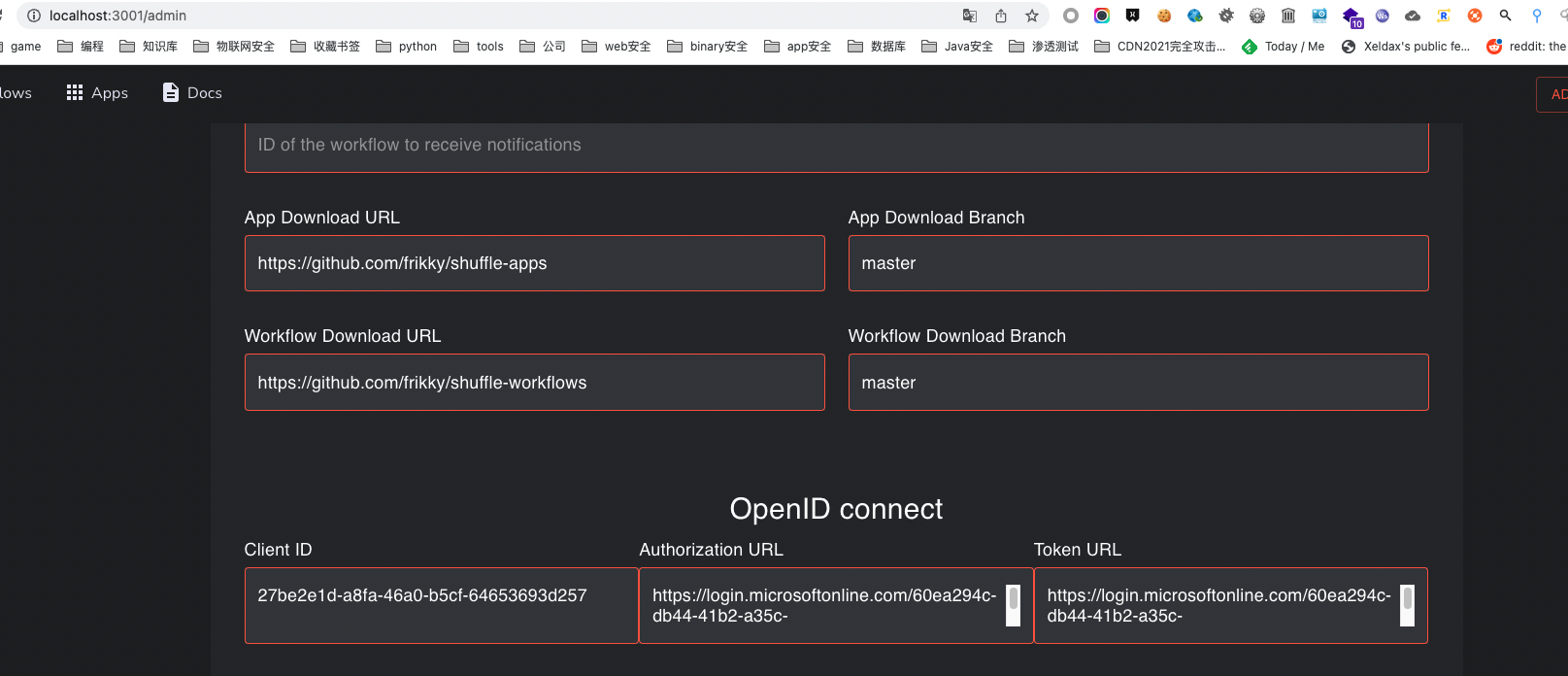 Azure AAD SSO Error · Issue #883 · Shuffle/Shuffle · GitHub