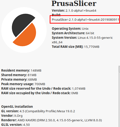 210 Beta2 Linux Appimage Opengl Detection Fails · Issue 2844 · Prusa3dprusaslicer · Github 