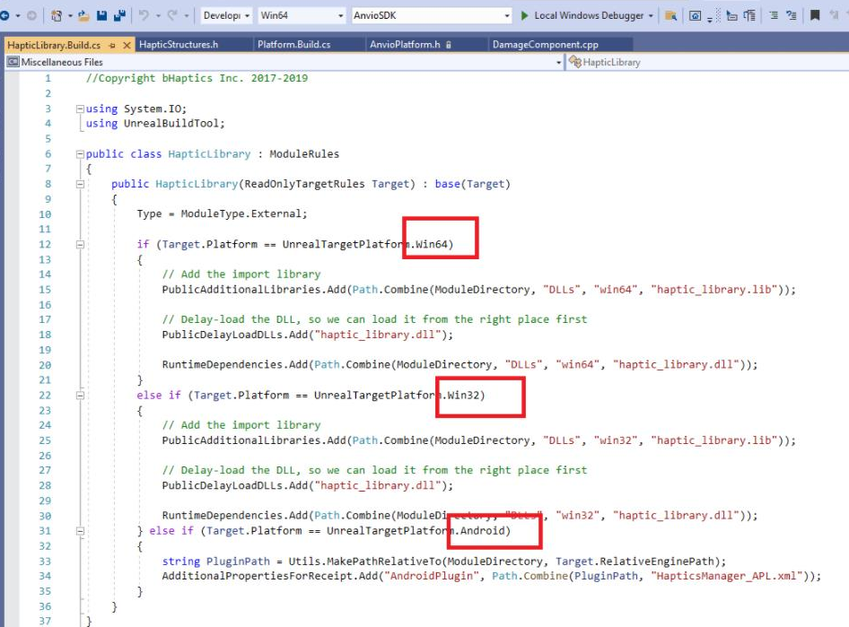 Linux Build Issue. · Issue #71 · bhaptics/TactUnrealEngine4 · GitHub