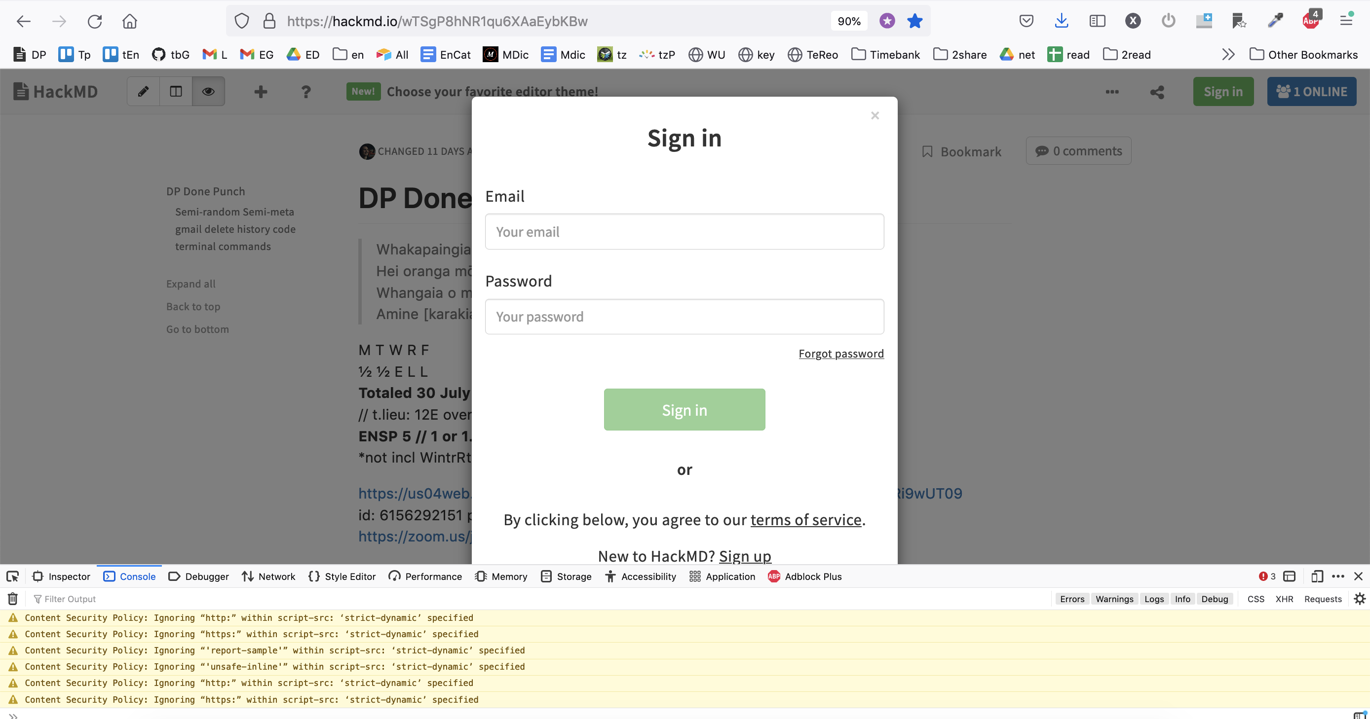 Cannot Login Via Github On Firefox · Issue 266 · Hackmdiohackmd Io Issues · Github