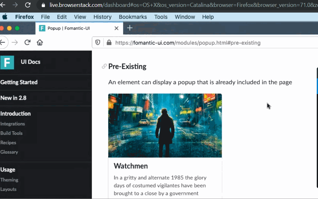 Popup not shown on Pre-existing example · Issue #186 · fomantic/Fomantic-UI-Docs · GitHub