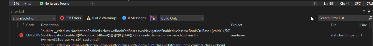 wxSimplebook causes link conflict · Issue #22805 · wxWidgets/wxWidgets · GitHub