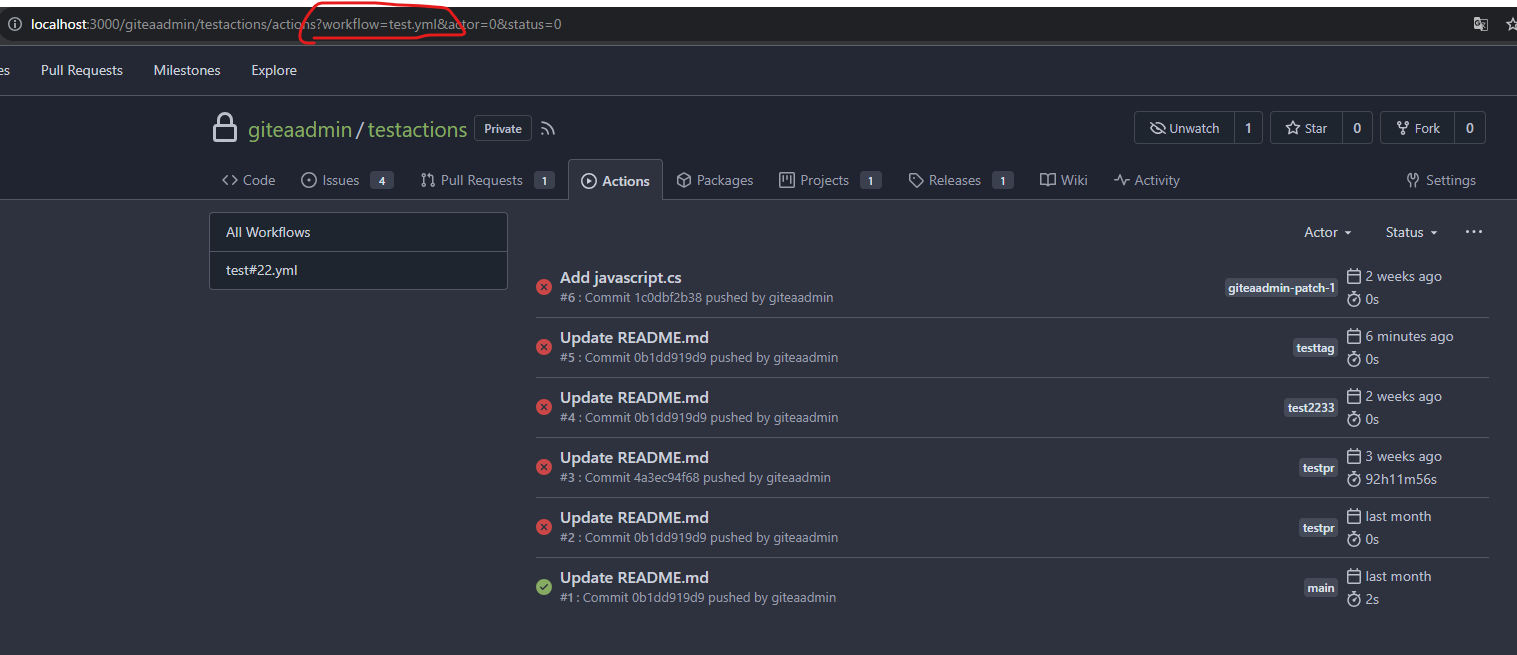 Some Questions About Removed Workflows · Issue 26652 · Go Giteagitea
