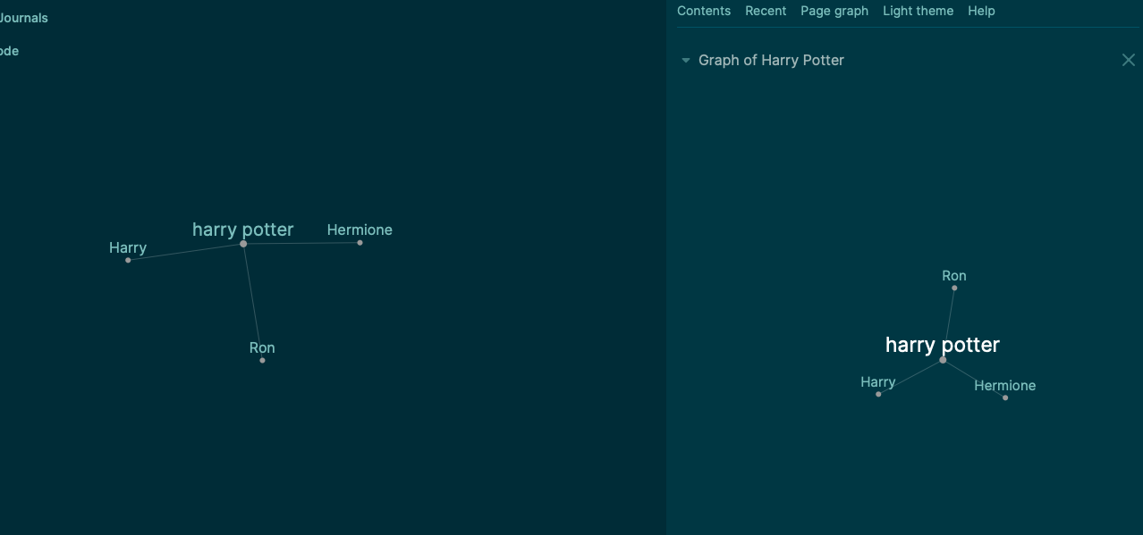 Mentioning multiple pages does not create links to all of them in main Graph view. · Issue #207 ...