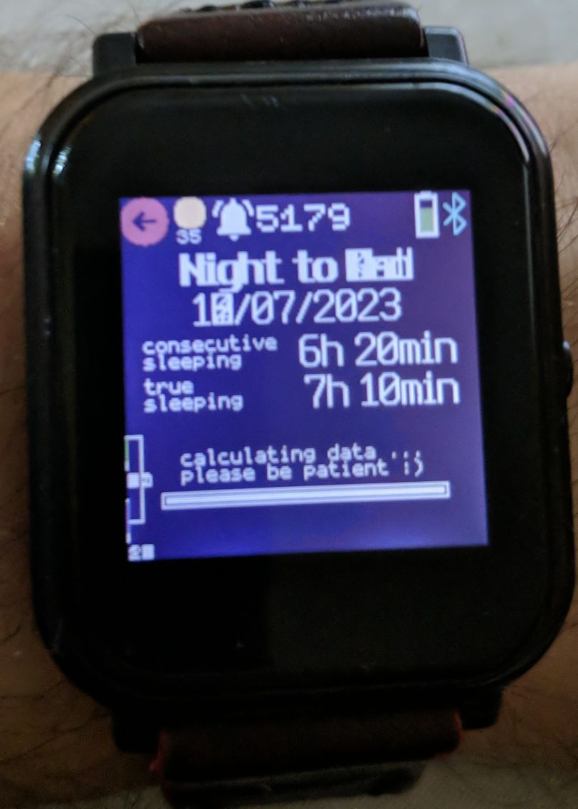 [SleepLog] screen refresh issues on banglejs 2 · Issue #2887 · espruino/BangleApps · GitHub