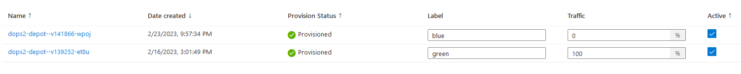 Traffic label not shown in revision json · Issue #641 · microsoft/azure-container-apps · GitHub