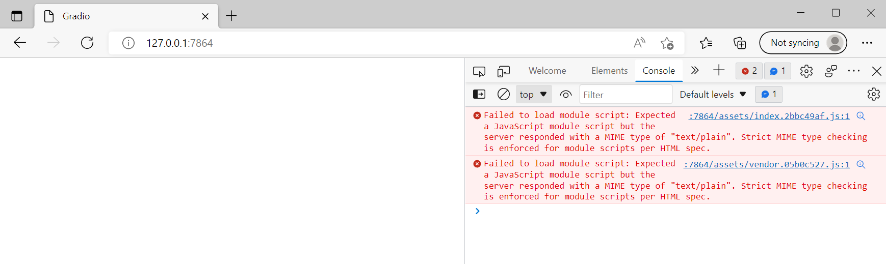 No Output In Browser · Issue #1203 · gradio-app/gradio · GitHub
