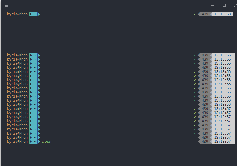 Hyper 3 - Text rendering adds space after some characters and do not refresh correctly term in ...