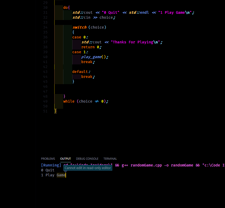 Not able to interact with IDE - While following a course. Am I doing ...
