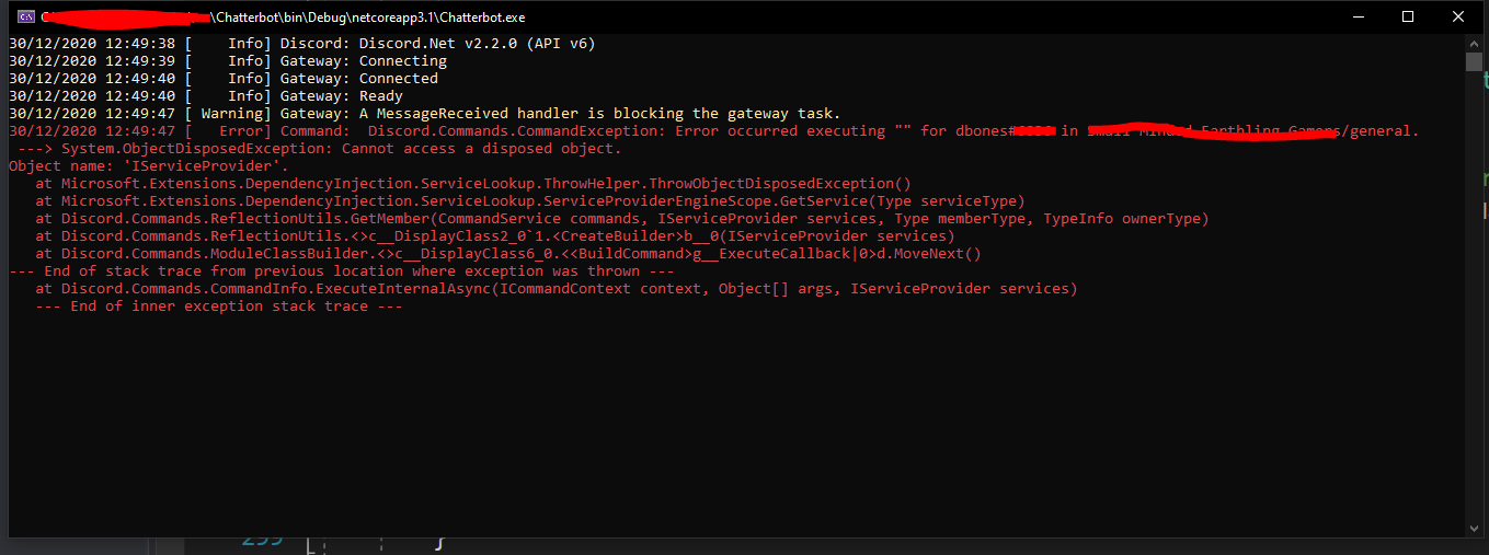Precondition Throws Exception · Issue 1735 · Discord Netdiscordnet · Github