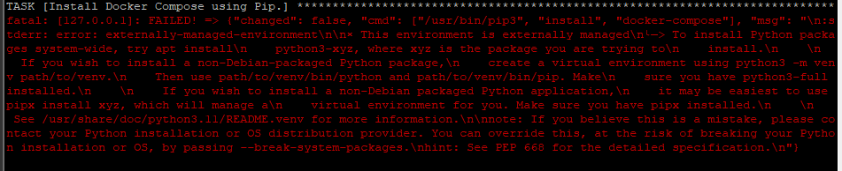 Error On First Start · Issue 549 · Geerlingguy Internet Pi · Github