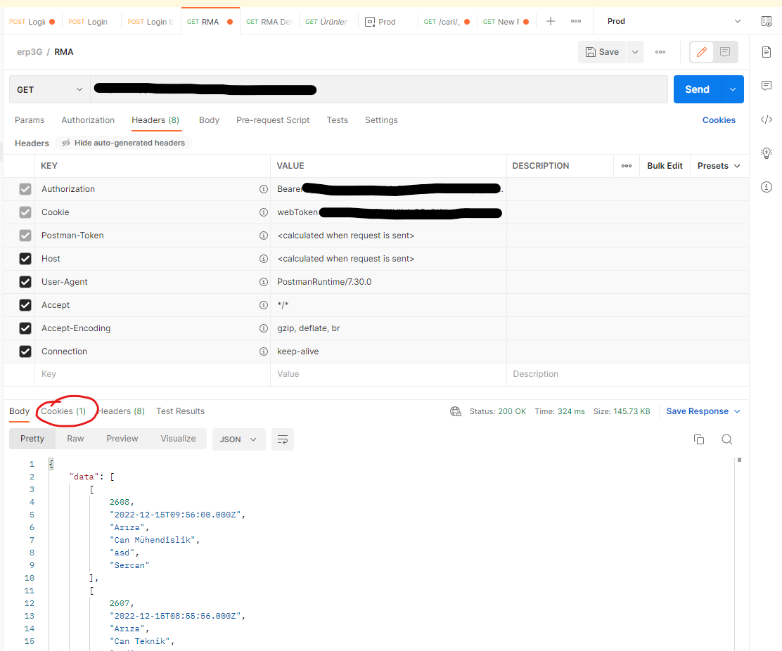 Show Request Cookies · Issue 923 · Thunderclient Thunder Client Support · Github