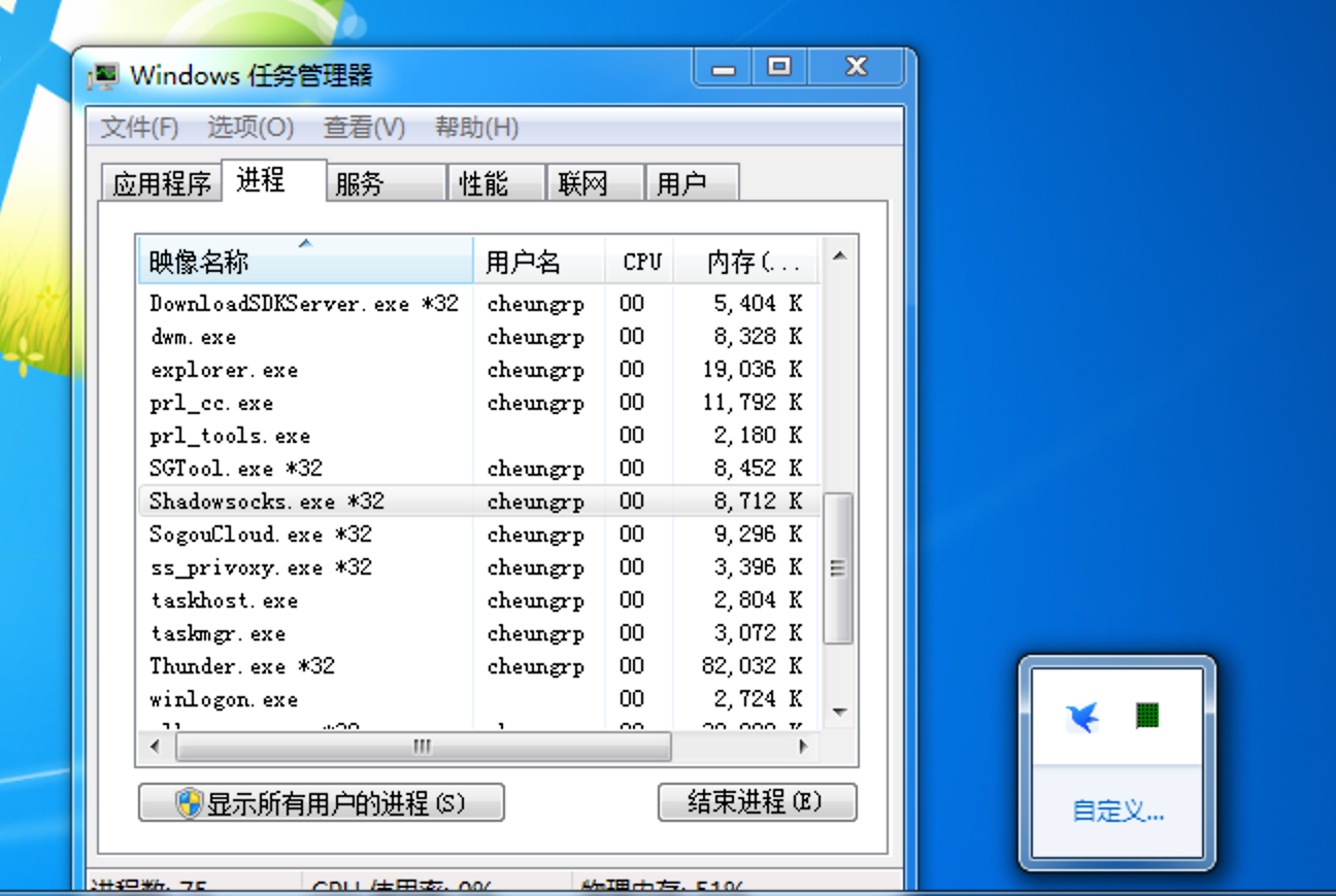 更新最新版本任务栏无法显示图标 · Issue #1751 · shadowsocks/shadowsocks-windows · GitHub
