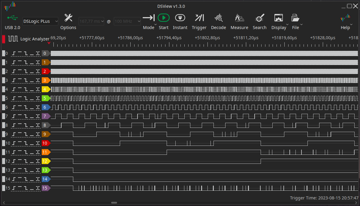 Invalid pulses in the captured signal (DSLogic Plus) · Issue #679 · DreamSourceLab/DSView · GitHub