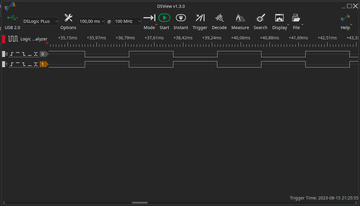 Invalid pulses in the captured signal (DSLogic Plus) · Issue #679 · DreamSourceLab/DSView · GitHub