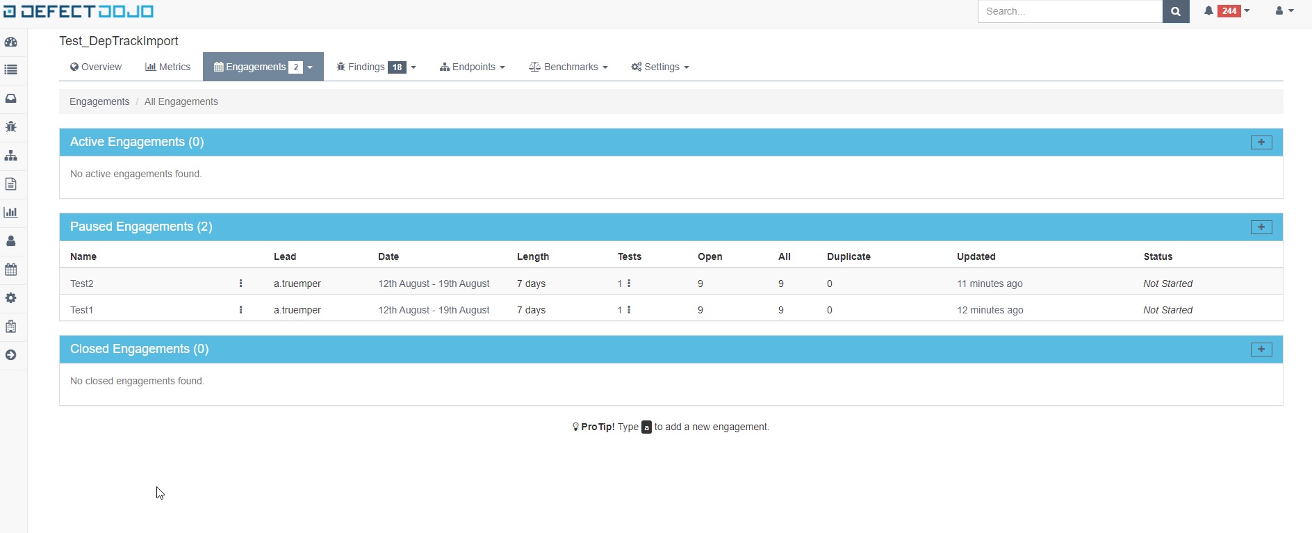 Deduplication does not work when importing scans · Issue #2772 · DefectDojo/django-DefectDojo ...