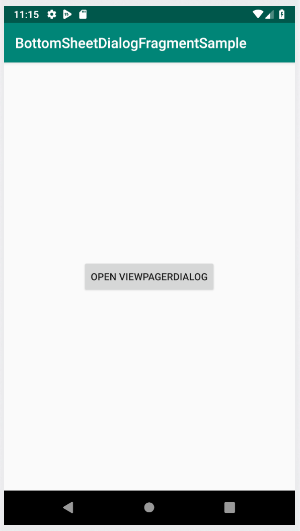 GitHub - akihito-okada/BottomSheetDialogFragmentSample