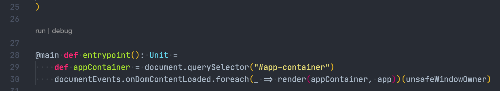 Run | debug prompts appears out of position · Issue #2338 · scalameta/metals · GitHub