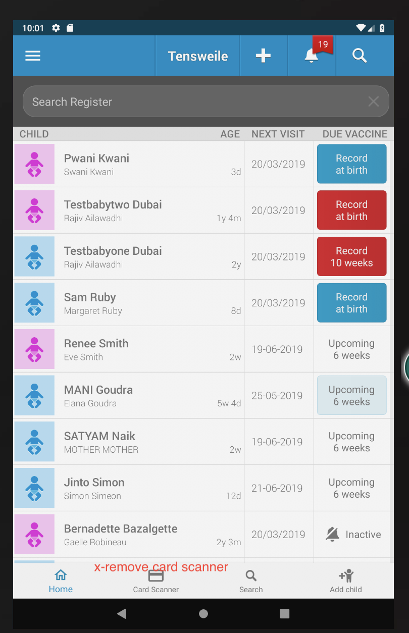 Registration of Child Demographic and Bio Data · Issue #8 · opensrp/opensrp-client-giz-malawi ...