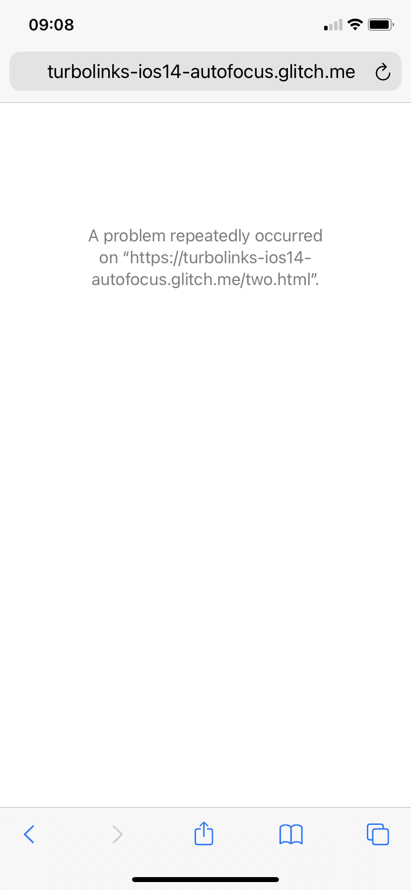 multiple autofocus inputs problems in Mobile Safari / embedded webkit in turbolinks-ios · Issue ...