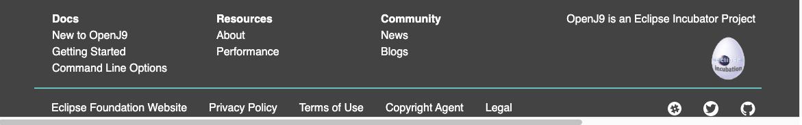 Design for the OpenJ9 Header & Footer · Issue #156 · eclipse-openj9/openj9-website · GitHub