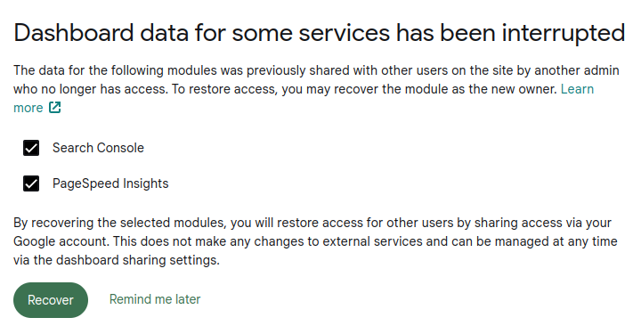 Refresh List Of Recoverable Modules From The Server After Recovering A Module · Issue 5287