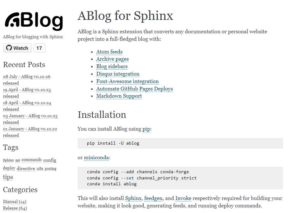 Add Style Support For Ablog · Issue 793 · Pydatapydata Sphinx Theme