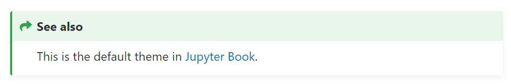 Add Support For Seealso Admonition · Issue 1036 · Pydatapydata Sphinx Theme · Github
